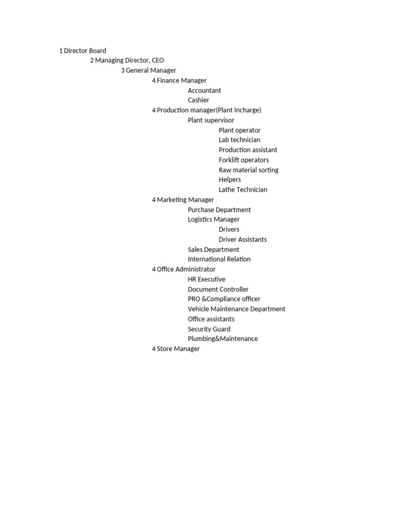 Organisational Chart-Prime Time | PDF | Business