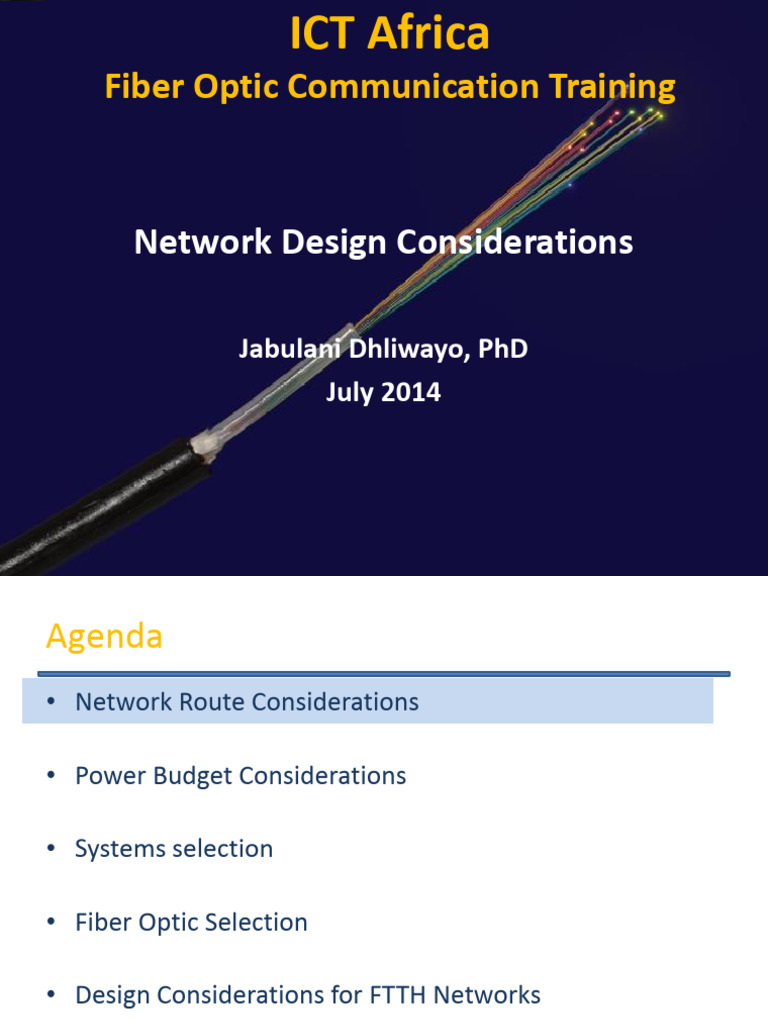 9 Network-Design-Considerations | PDF | Fiber Optic Communication ...