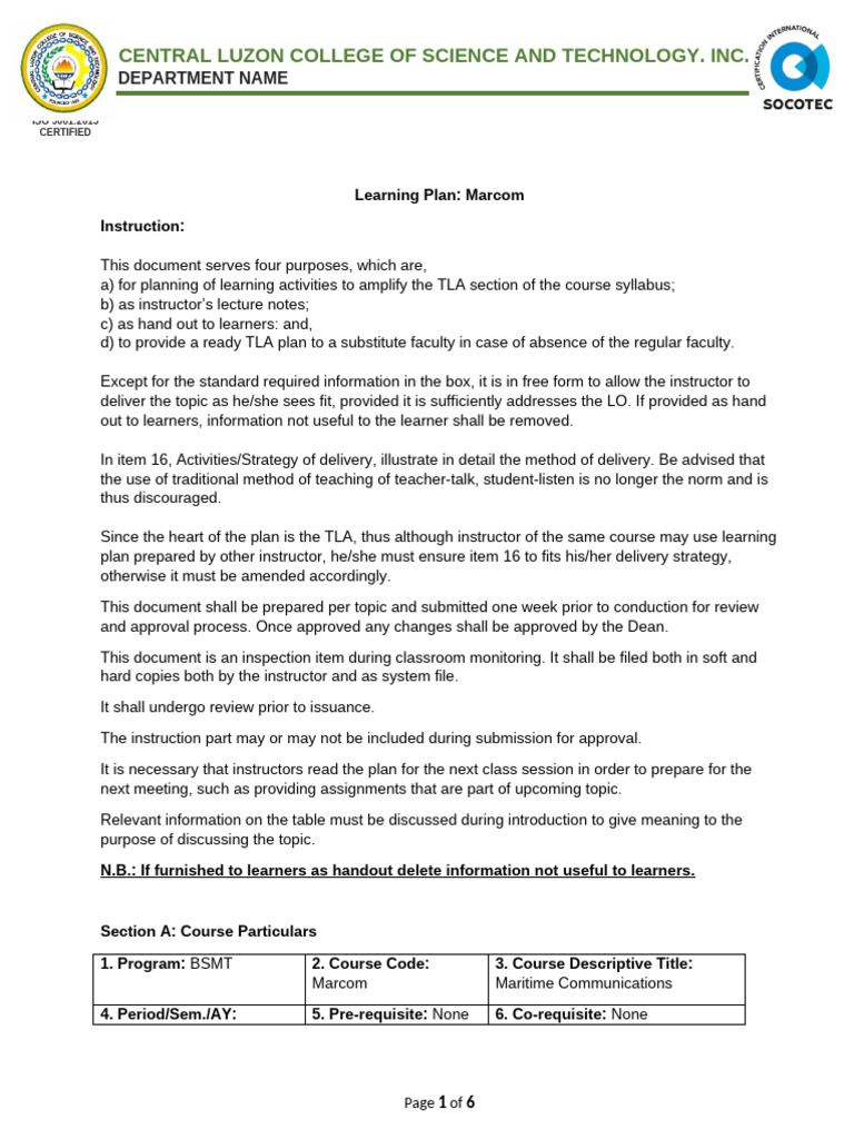 Marcom Topic 1 LP 004 2 | PDF | Information And Communications Technology | Radio