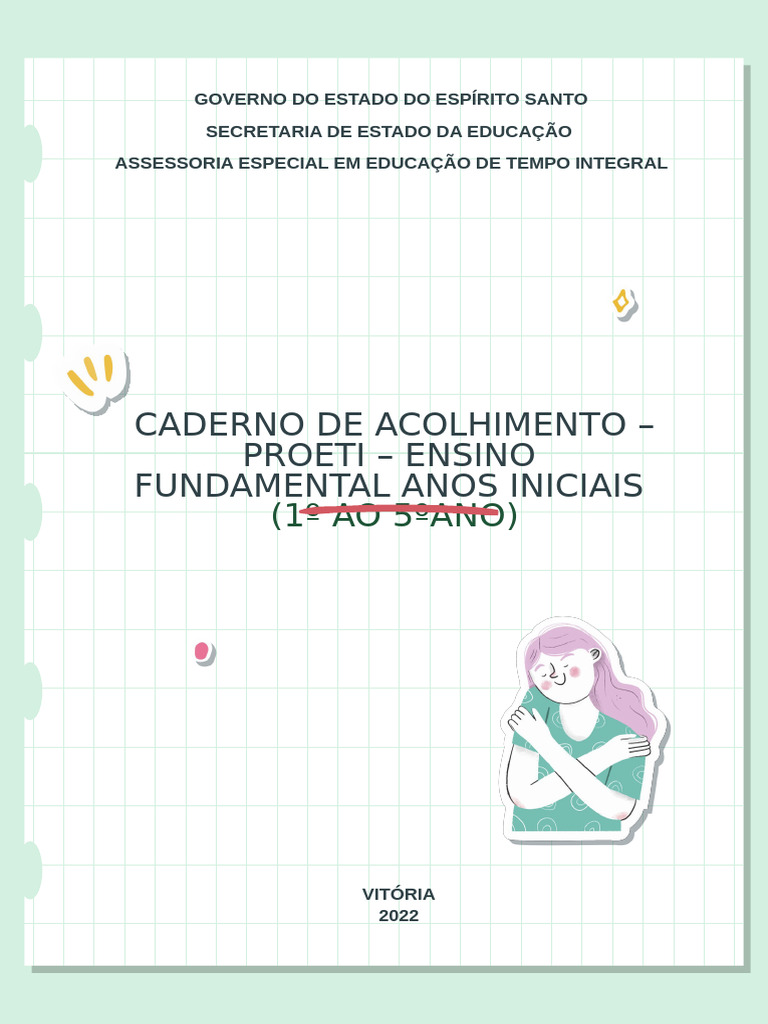 Caderno de Acolhimento PROETI 2022 | PDF | Aprendizado | Pedagogia