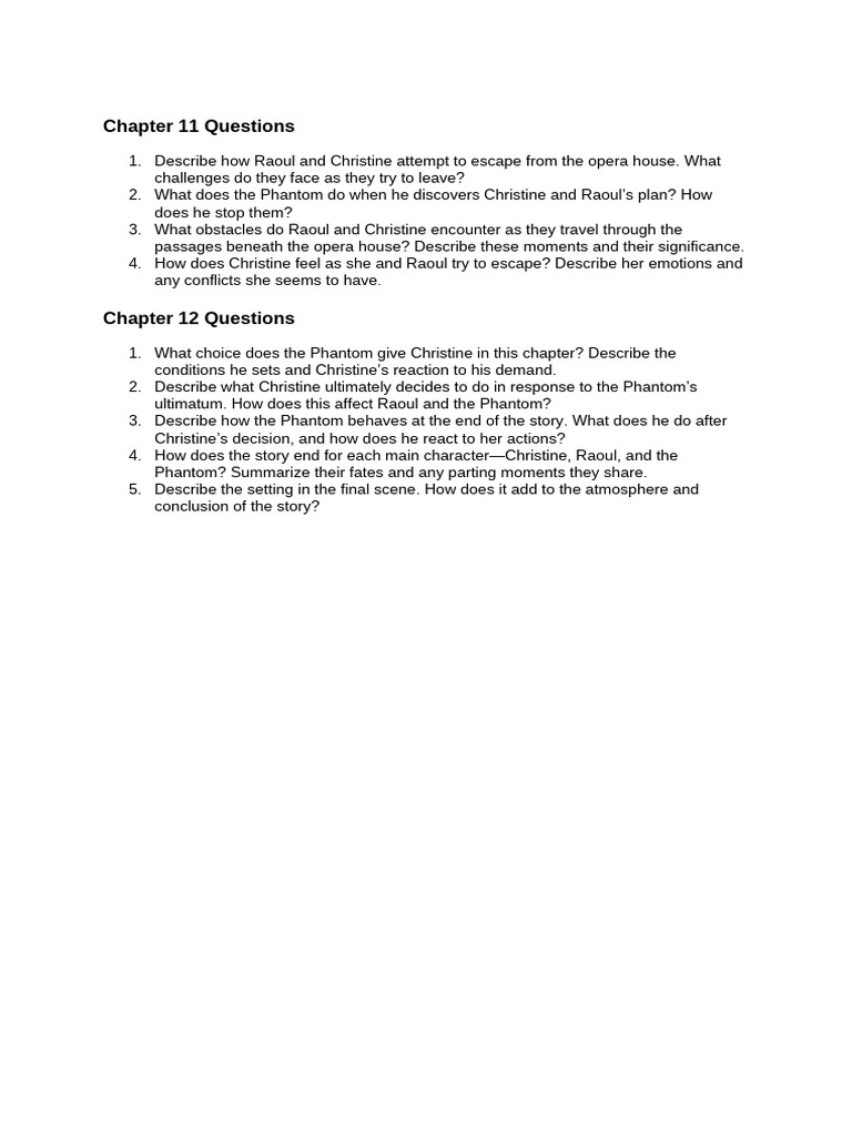 Chapter 11 - 12 Questions | PDF