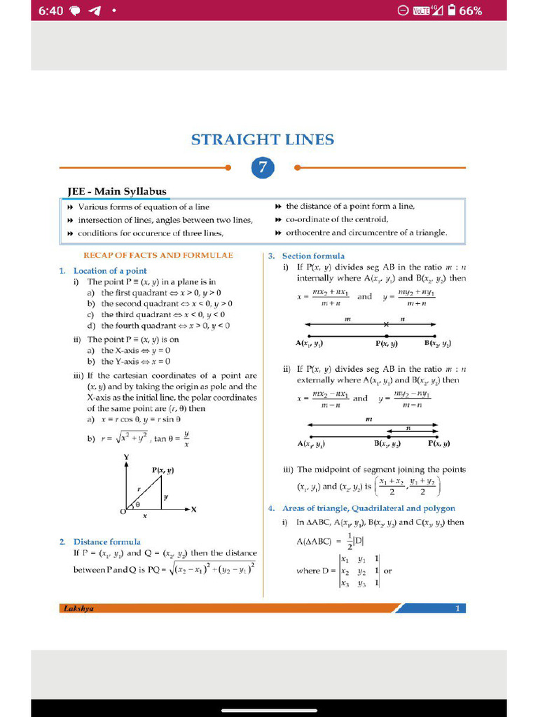 Maths Jee Booklet 2 - 065238 | PDF