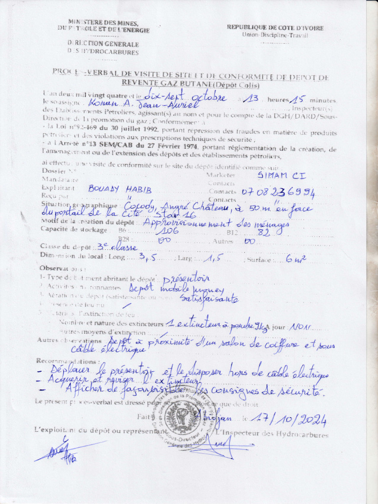 Revente Gaz Butane | PDF