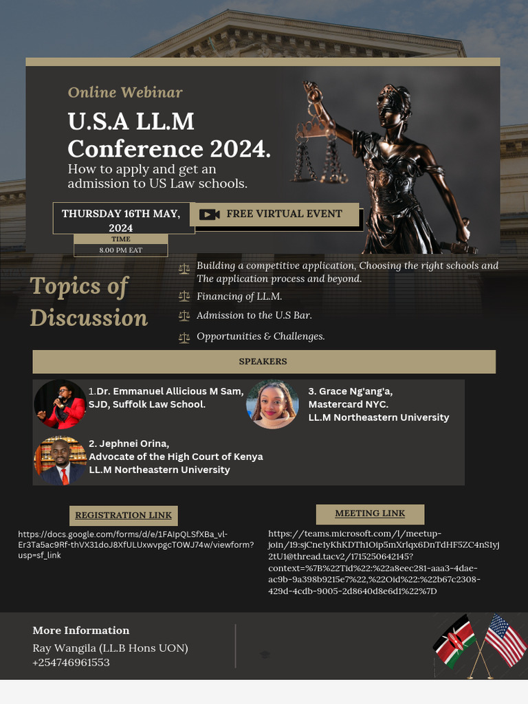 US Law School Admission Webinar | PDF