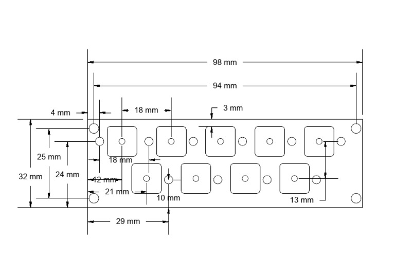 Button PCB Size | PDF