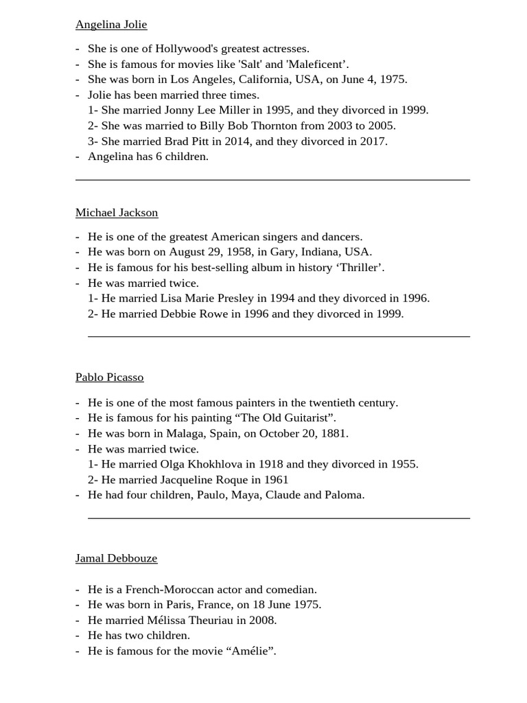Artists Worksheet | PDF | Sports & Recreation | Classics