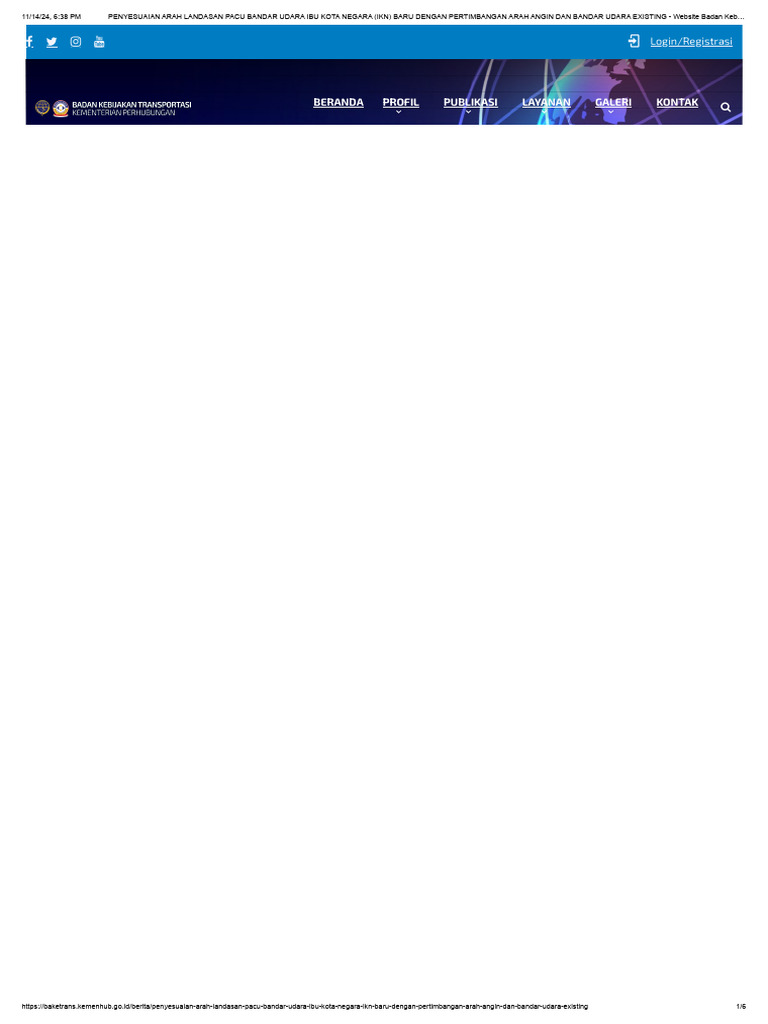 Beranda Profil Publikasi Layanan Galeri Kontak: Login/Registrasi | PDF | Teknologi & Rekayasa