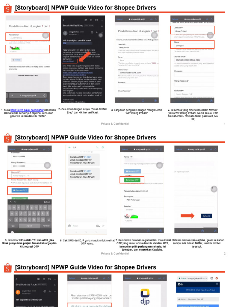 Booklet NPWP Draft | PDF