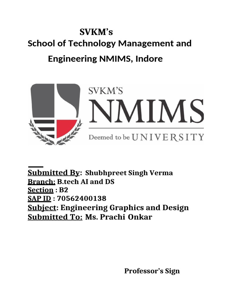 EGD Practical Assignment (Shubhpreet Singh Verma) | PDF