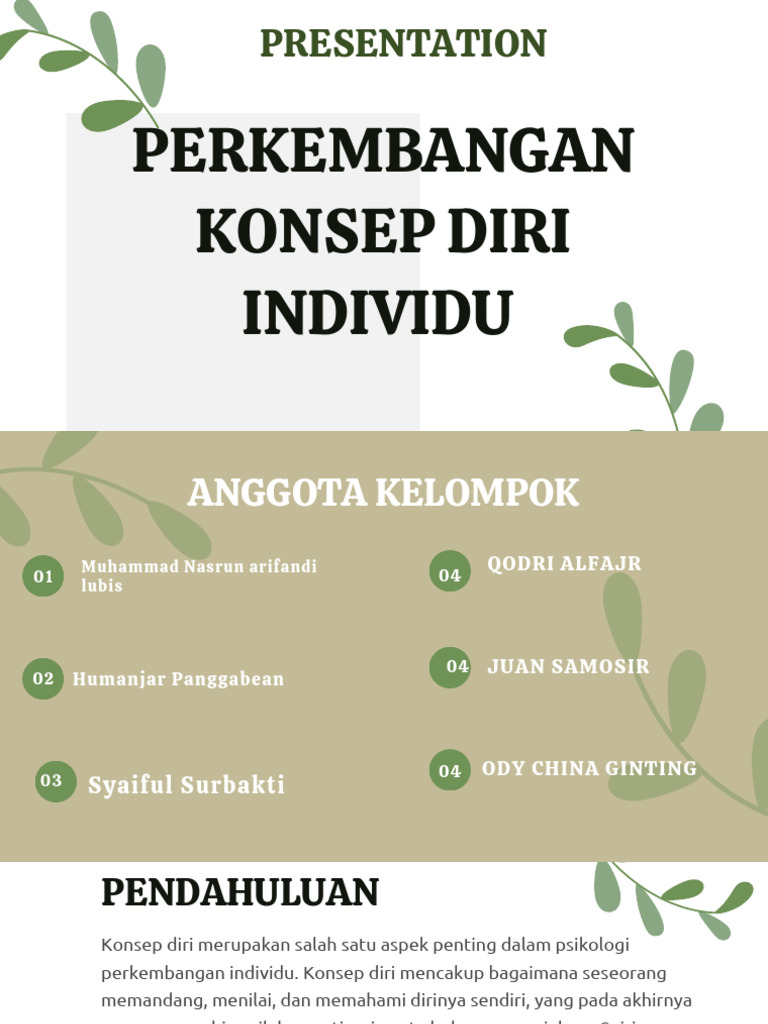 Thusith Presentation Template Green Variant | PDF