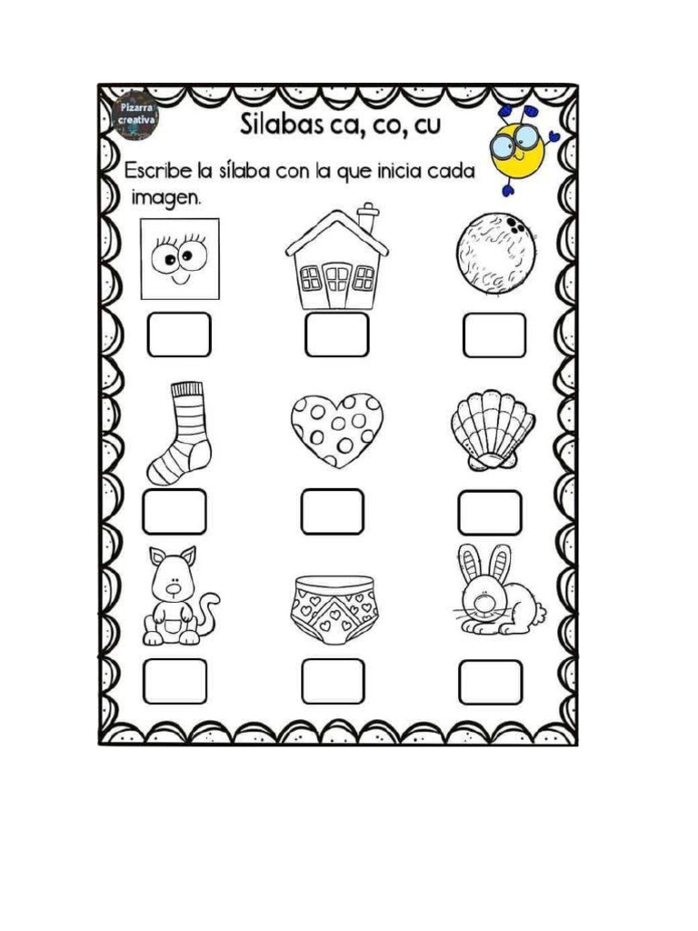 Fonema Ca Co Cu | PDF