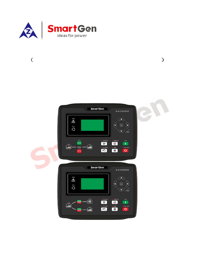 Genset Controller User Guide | PDF | Parameter (Computer Programming) | Programmable Logic ...