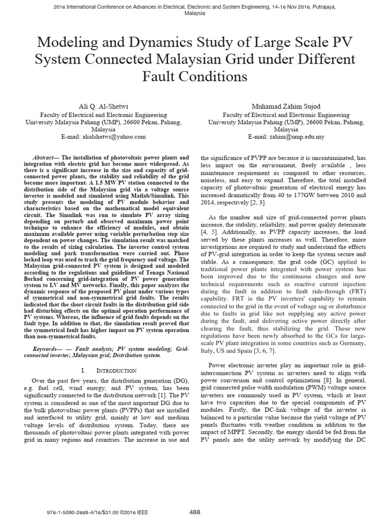 pv system | PDF | Photovoltaics | Photovoltaic System