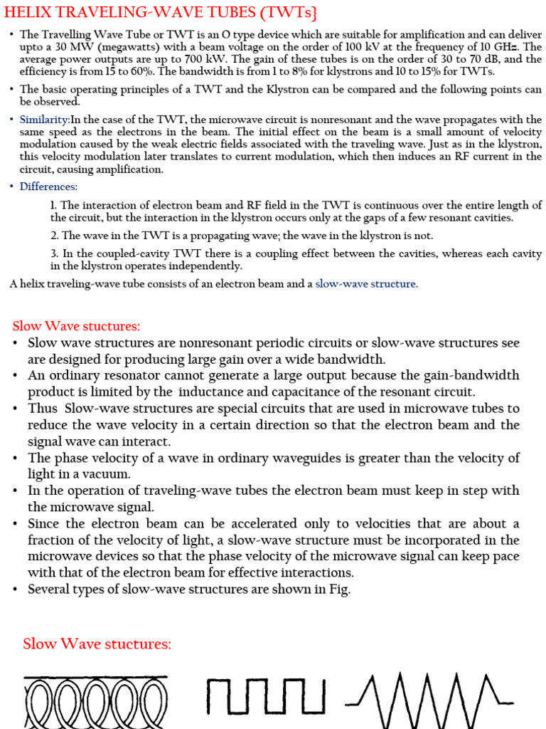 Module 4 TWT | PDF | Electrical Engineering | Electromagnetism