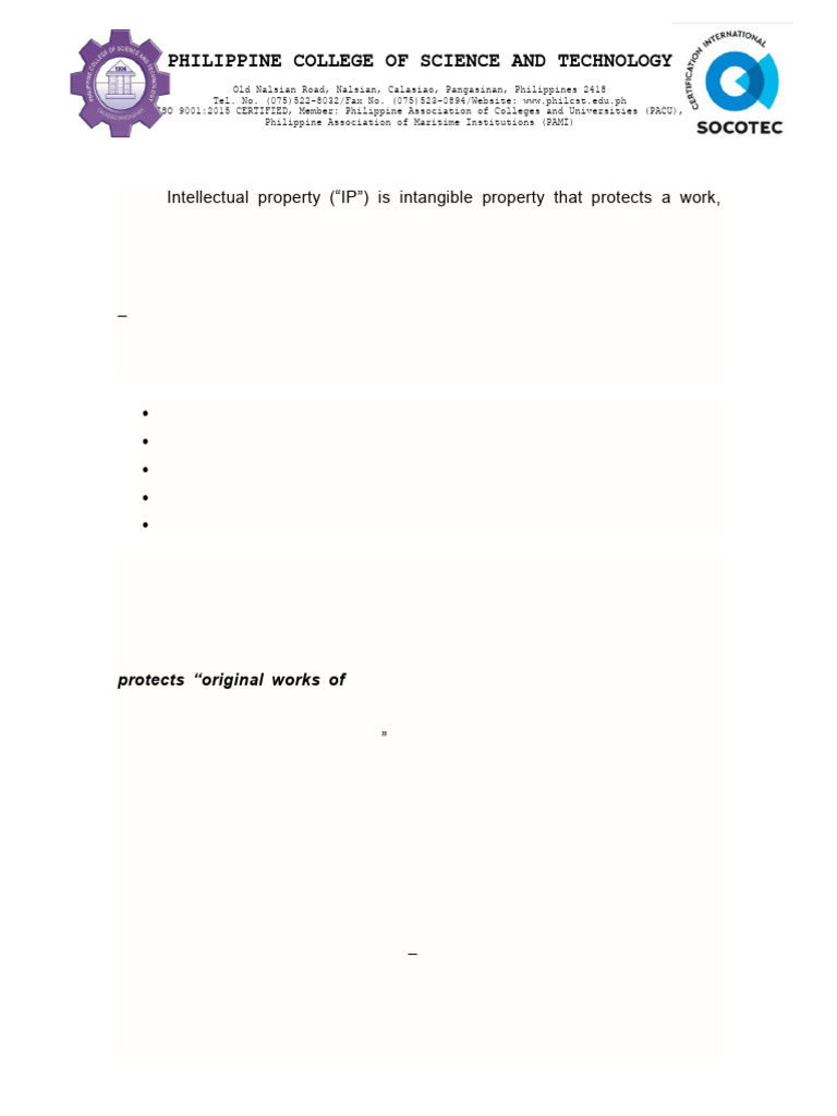 Understanding Intellectual Property Types | PDF | Patent | Trade Secret