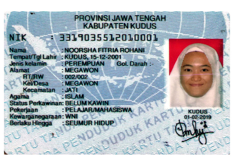 KTP - Noorsha Fitria Rohani (1) - Dikompresi | PDF