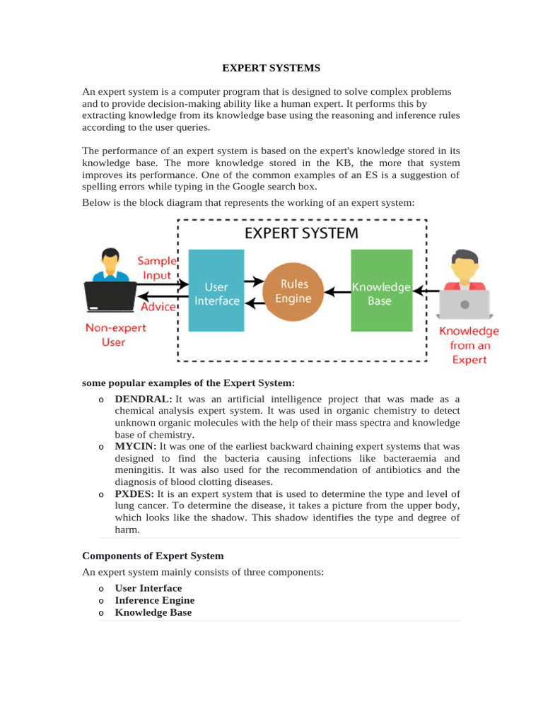 NPL and Expert System | PDF | Inference | Heuristic