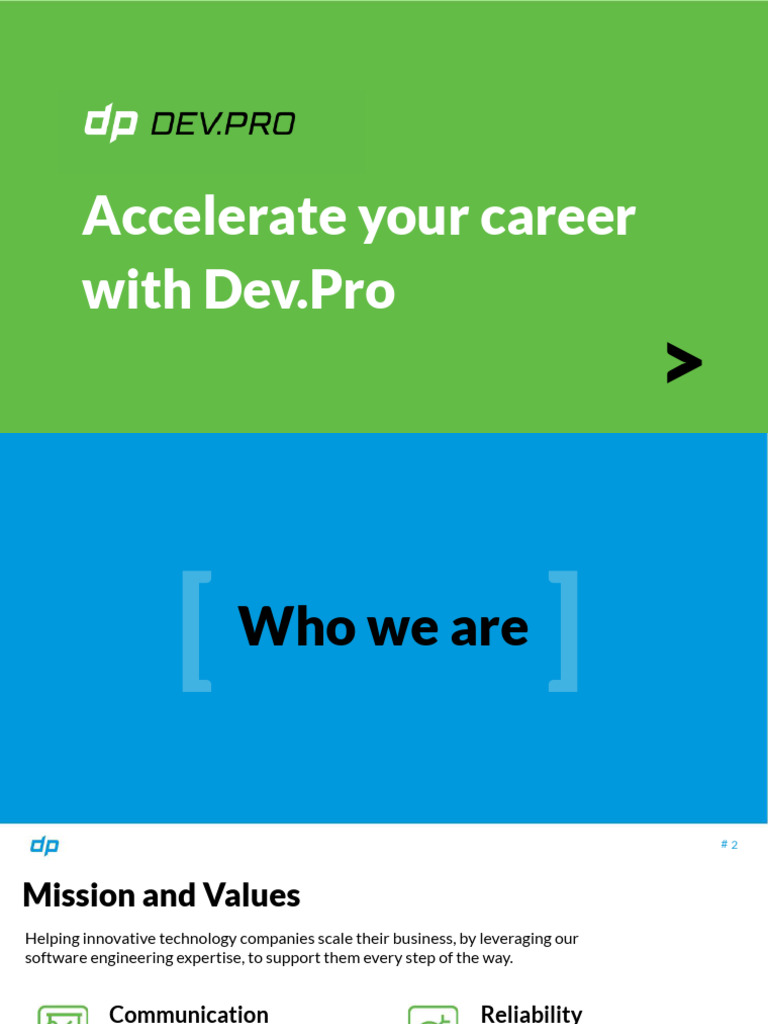 Dev - Pro (International Benefits Package) For Pre-Screen | PDF ...