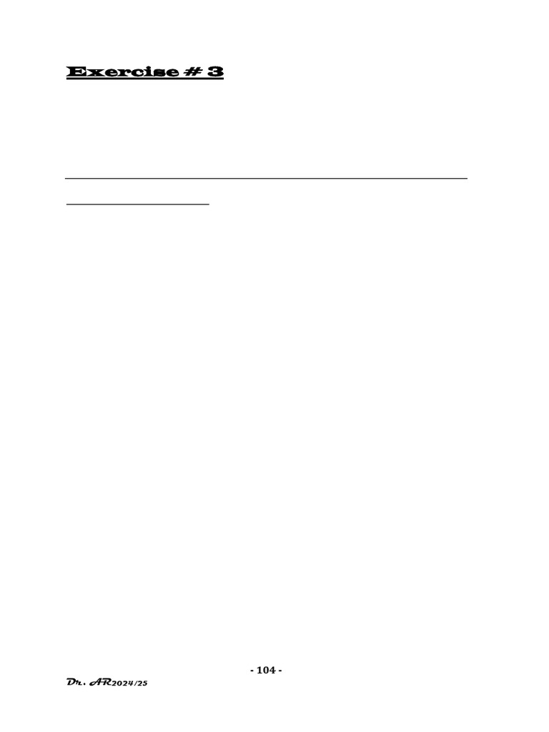 Exercise (3) Microprocessor-1 | PDF | Computers