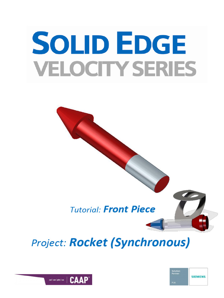 Solid Edge Tutorial: Create Front Piece | PDF