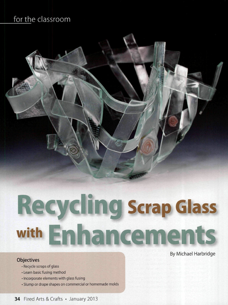 Scrap Glass Fusing Techniques | PDF | Glasses | Scrap