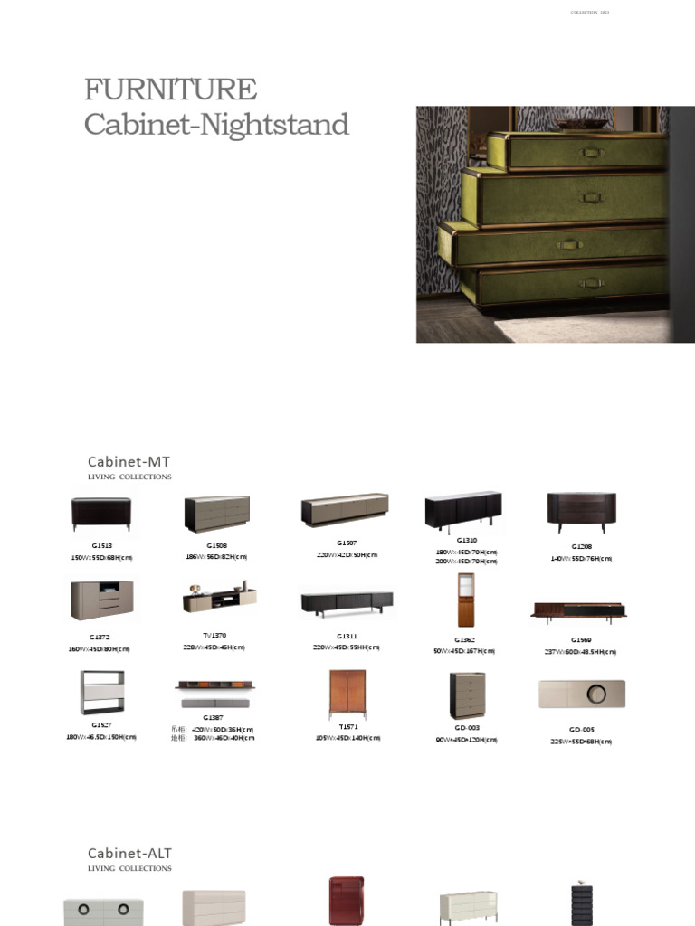 2023 Furniture Collection Overview | PDF