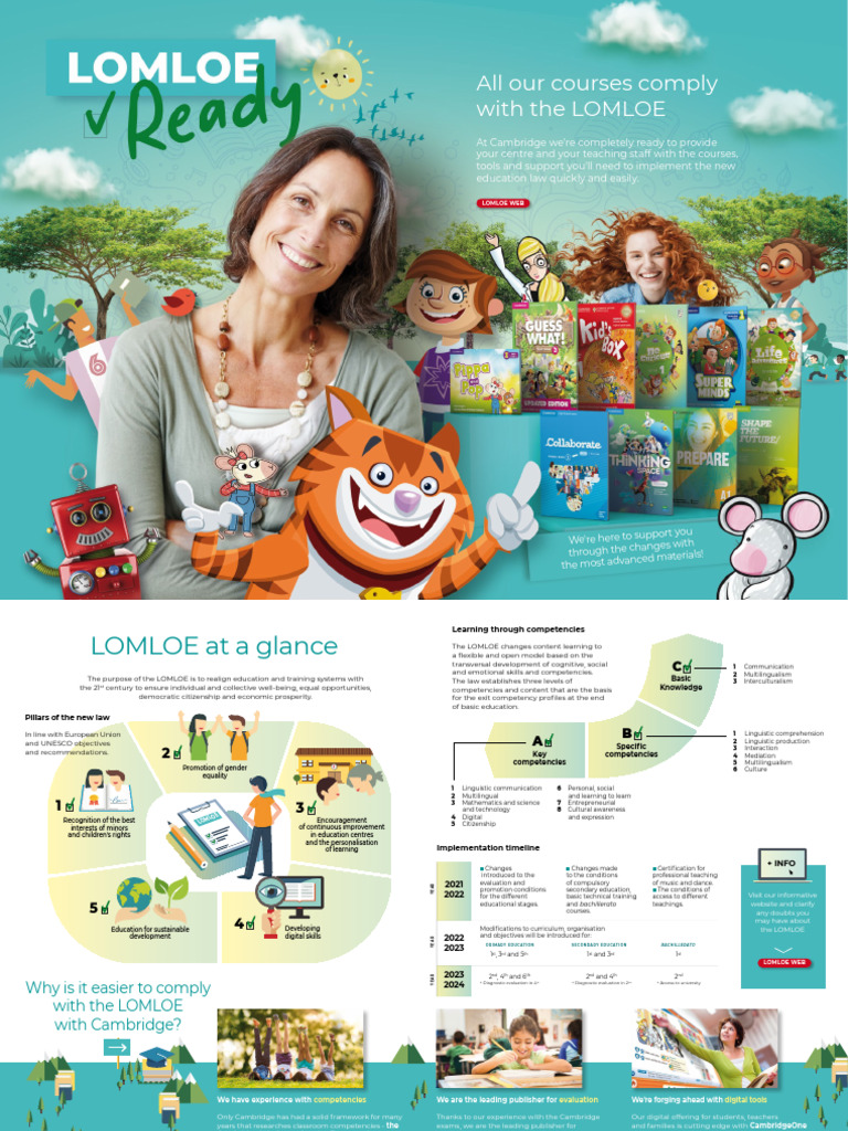 LOMLOE_leaflet_English | PDF | Learning | Behavior Modification