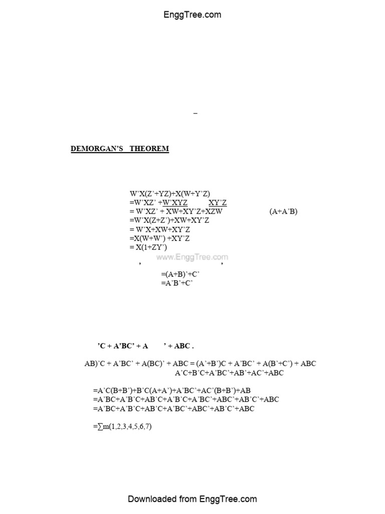 EC3352 Digital System Design Two Mark Questions 1 | PDF | Electronic Circuits | Electrical ...