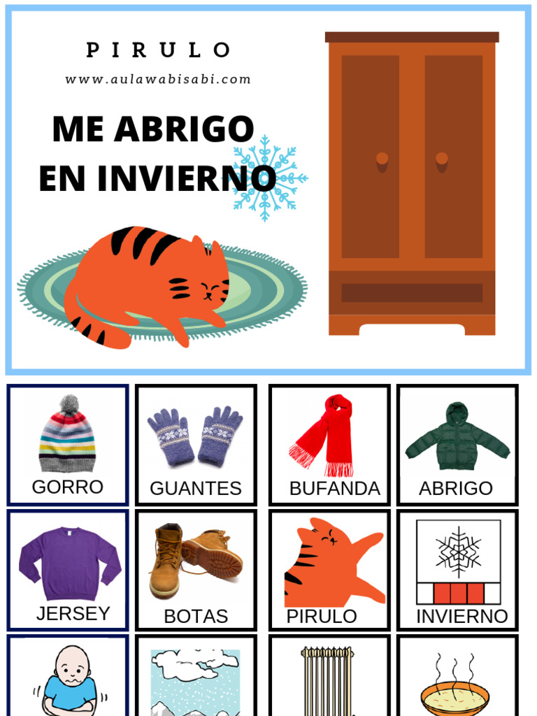 Pirulo Se Abriga en Invierno | PDF