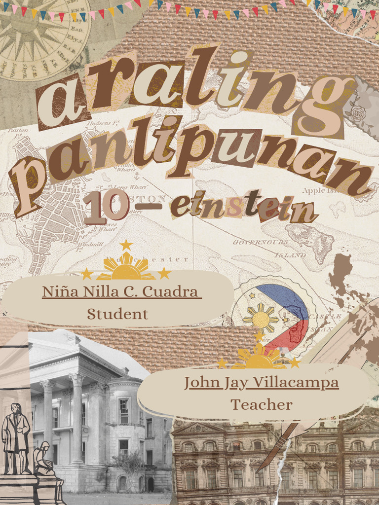 Araling Panlipunan 10-Einstein Cover Page PDF | PDF