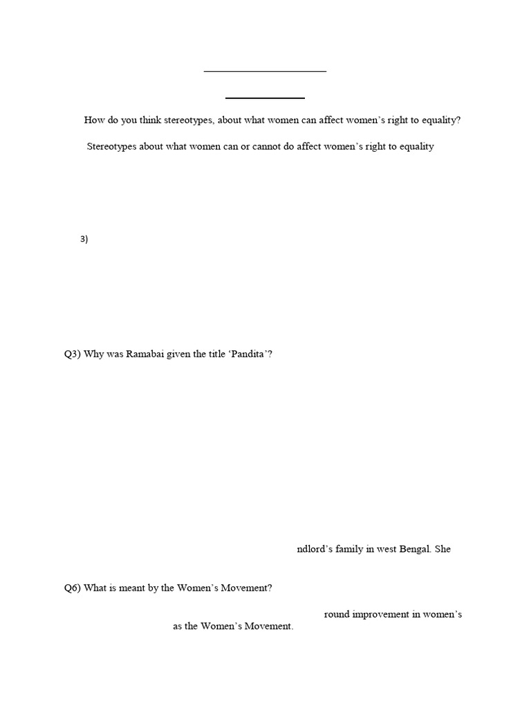 CONLIB WomenChangetheWorldQuestion-Answer1 20241025140343 | PDF