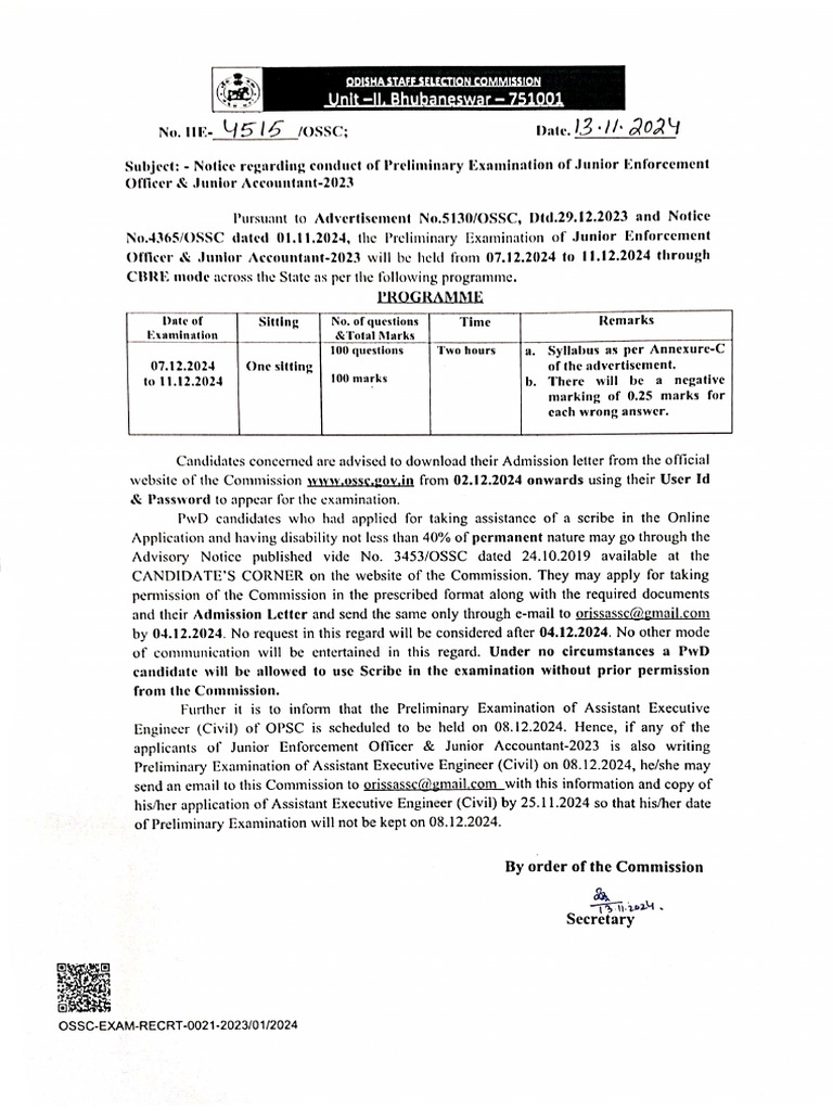 Notice No.4515 | PDF