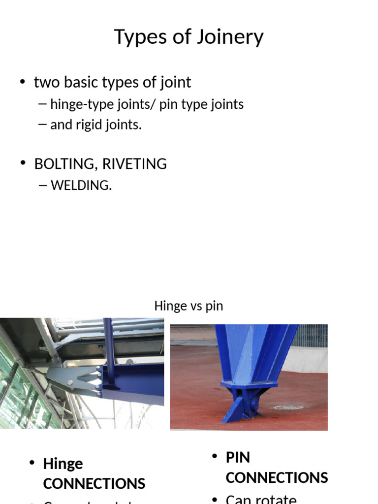 Steel Joinery and Design Considerations | PDF | Beam (Structure) | Column