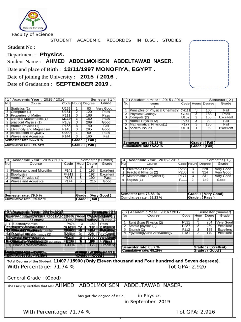 بيان درجات | PDF | Physics | Mechanics