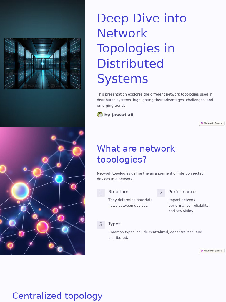 Deep Dive Into Network Topologies in Distributed Systems | PDF | Computer Network | Network Topology
