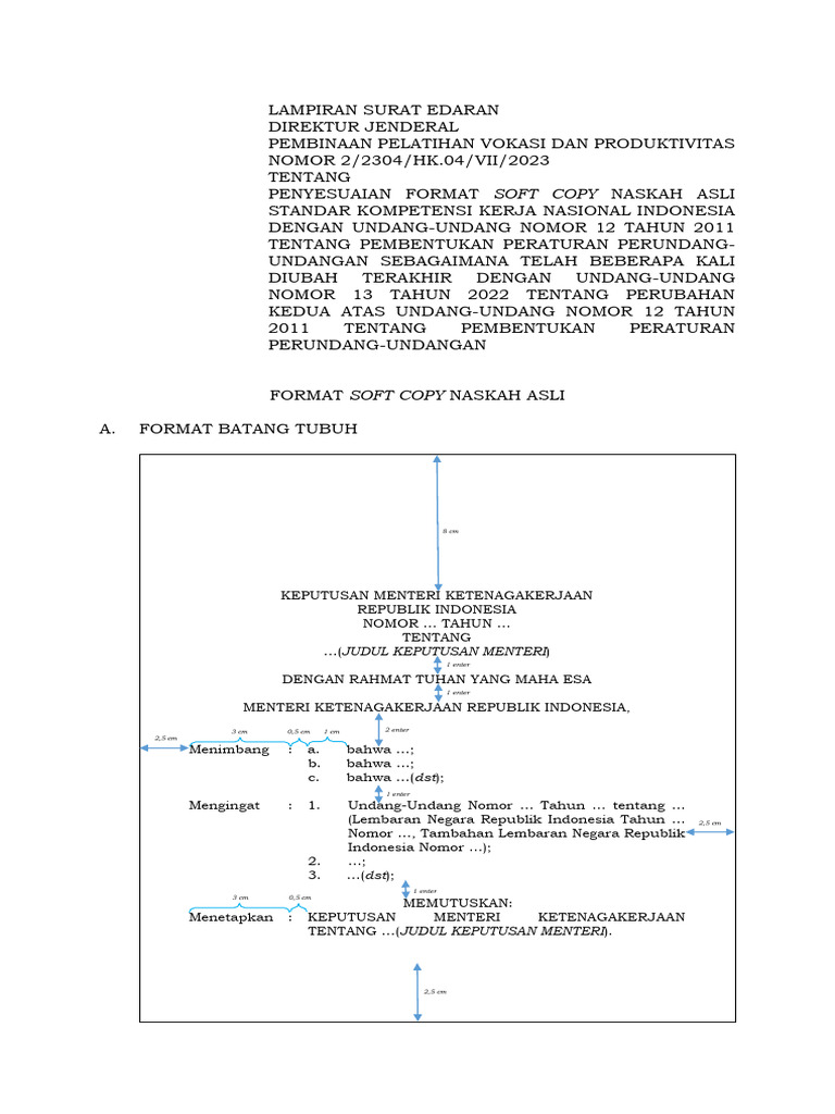 Format Naskah Asli Skkni | PDF