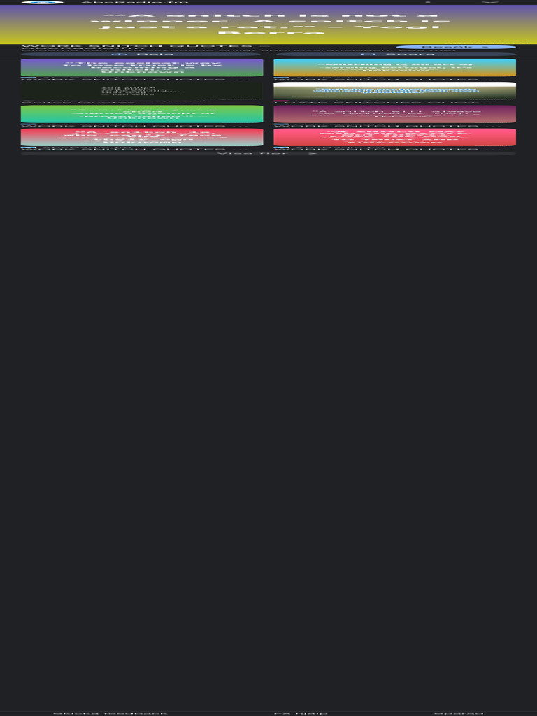 Snitch Quotes - Sök På Google | PDF