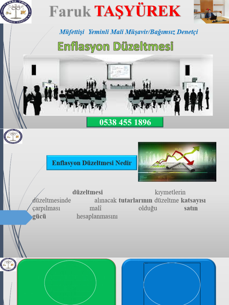 Kayseri SMMM Odası-Enflasyon Düzeltmesi - Faruk Taşyürek | PDF