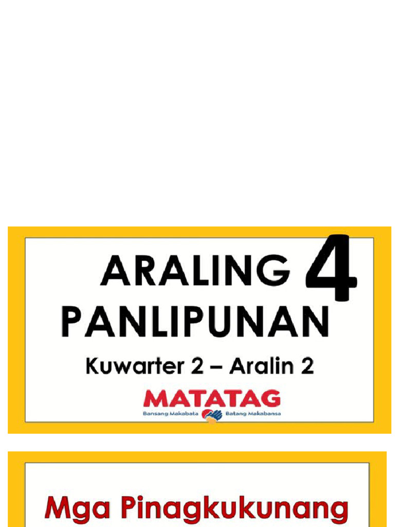 Apan 4 Q2W2 Yamang Lupa | PDF