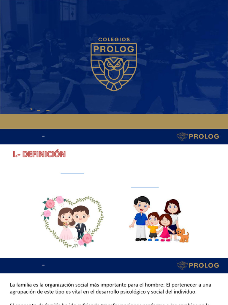 Tema - La Familia - El Parentezco - 2do de Secundaria - Las Delicias ...
