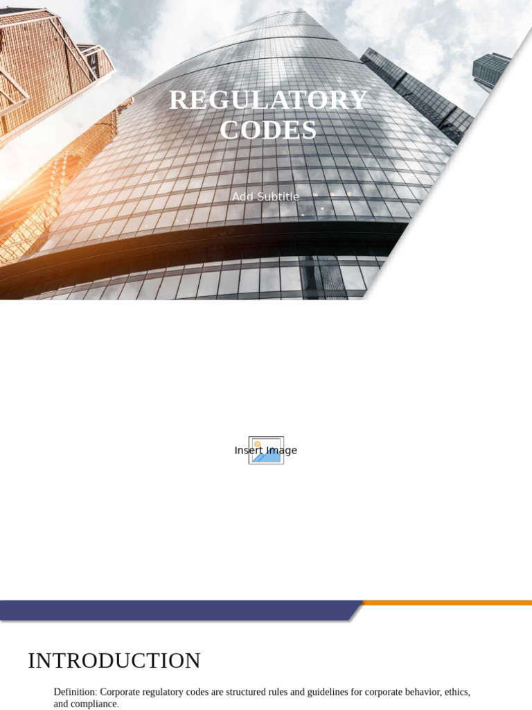 Regulatory Codes | PDF | Reserve Bank Of India | Corporate Governance