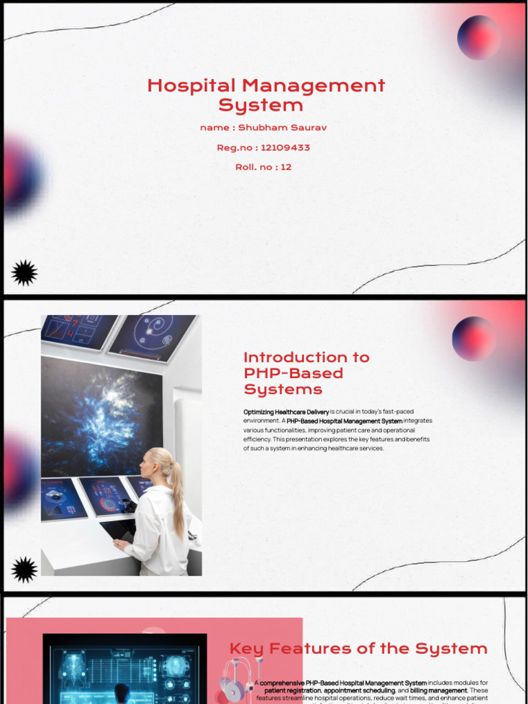 Hospital Management System | PDF