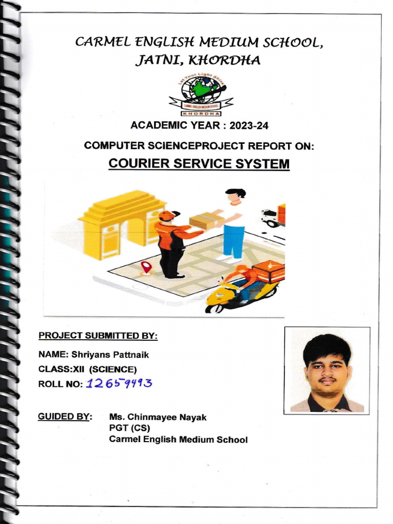 Student's Courier System Project | PDF | Computer Programming | Computing