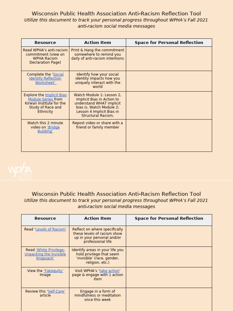 Anti-Racism Campaign Reflec | PDF | Bias | Racism