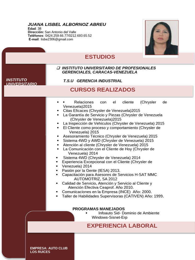 Curriculum Lis | PDF