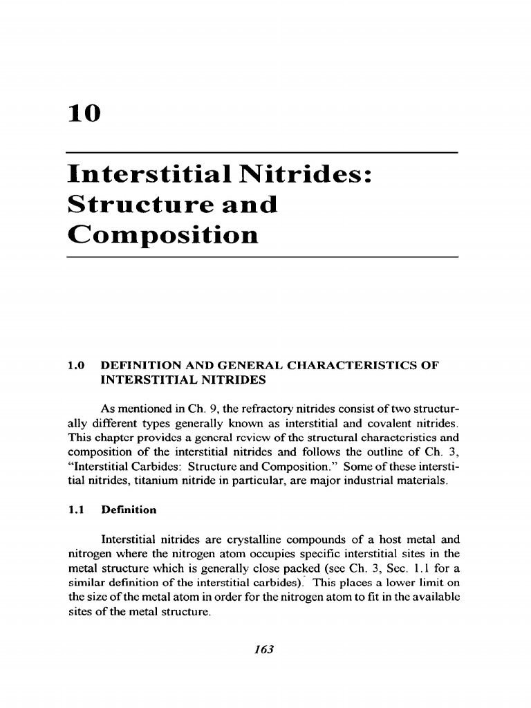 10 - Interstitial Nitrides Structure A - 1996 - Handbook of Refractory ...