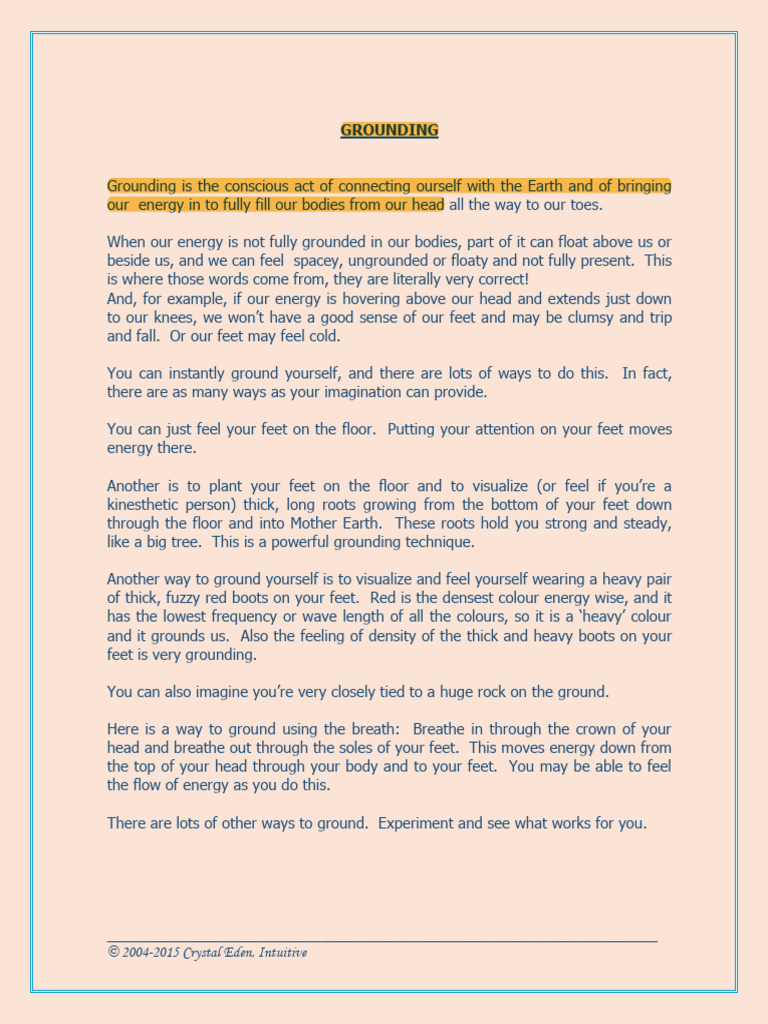 Grounding 2 Pdf Language Arts And Discipline