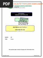 Grade 8 Whole Numbers Revision Worksheet | PDF | Numbers | Integer