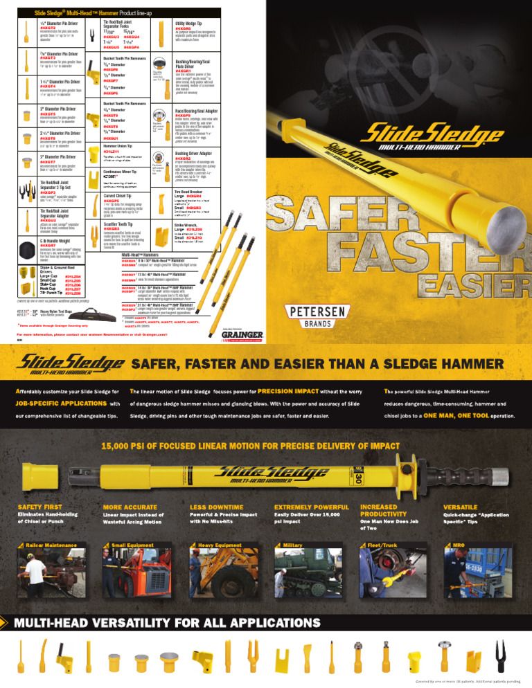 Slide Sledge Brochure | PDF | Manufactured Goods
