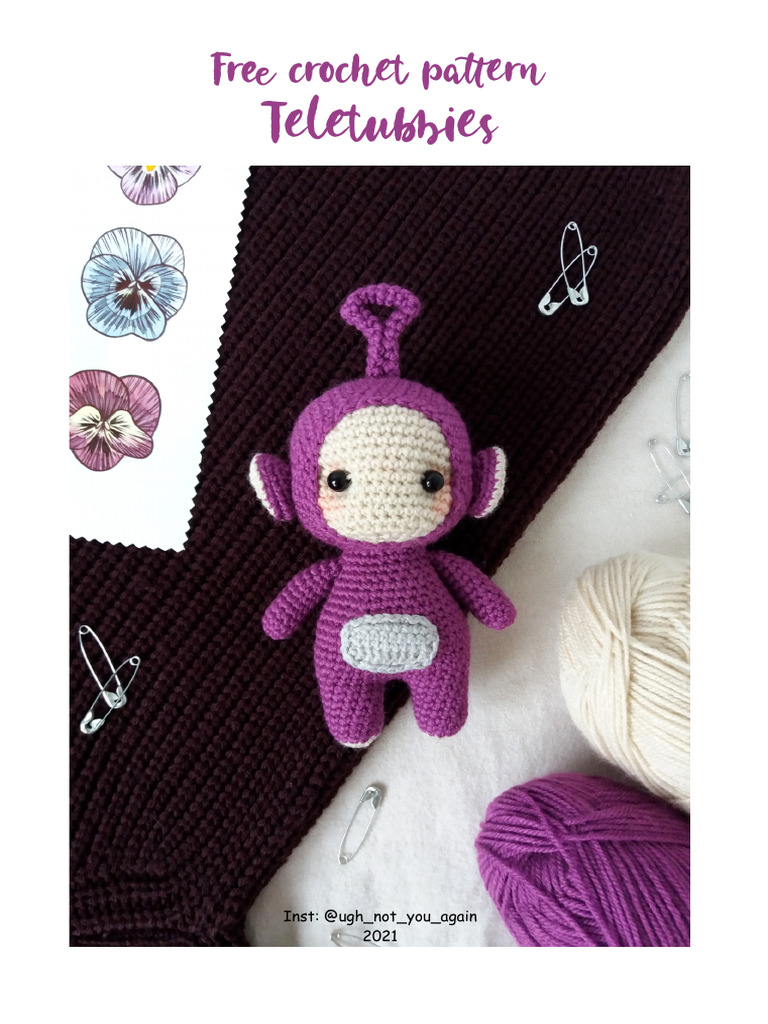 Teletubbies Eng | PDF | Crochet | Yarn